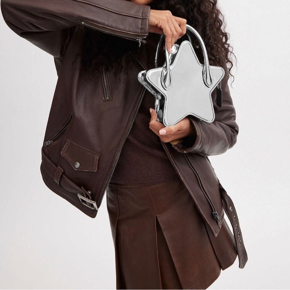Coach | Bags | New Coach Cn70 Star Bag In Silver | Poshmark